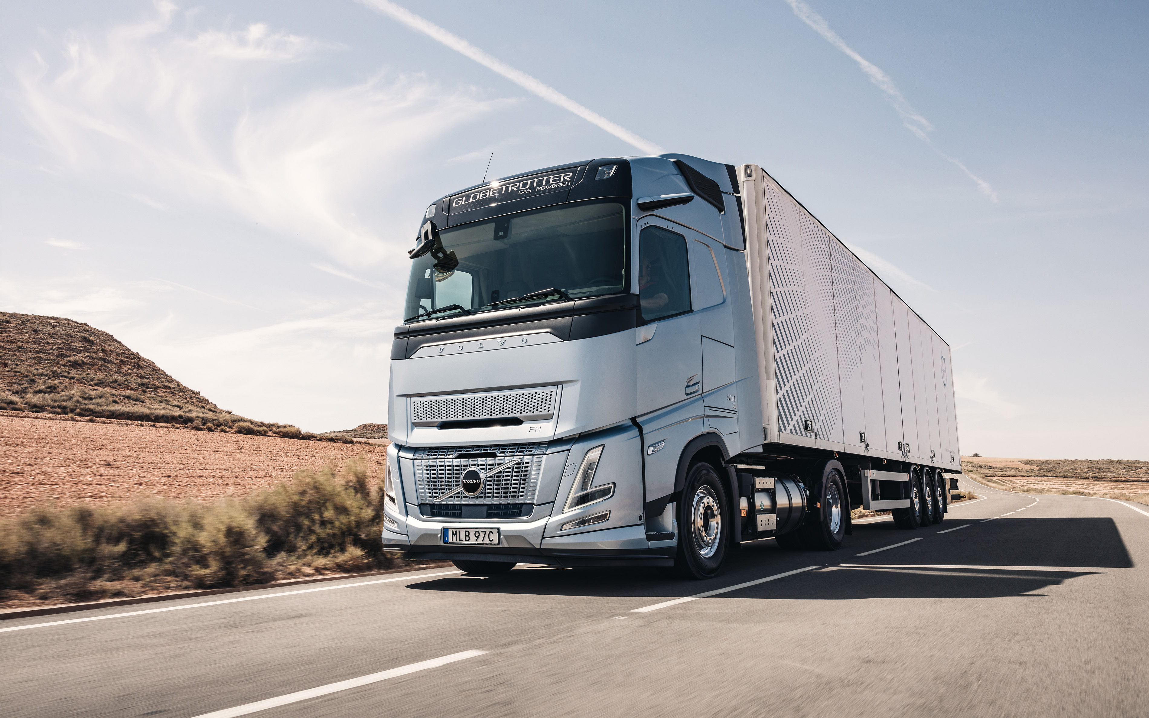 Volvo FH Aero movido a gás